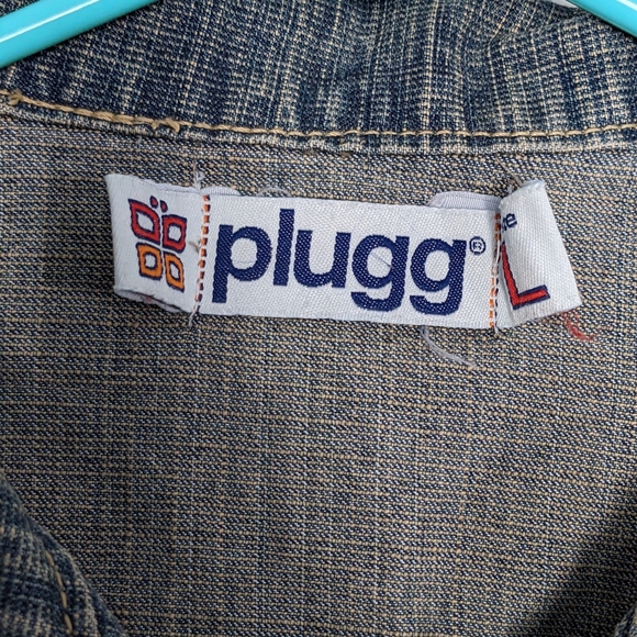 Plugg | Jackets & Coats | Plugg Denim Jacket | Poshmark